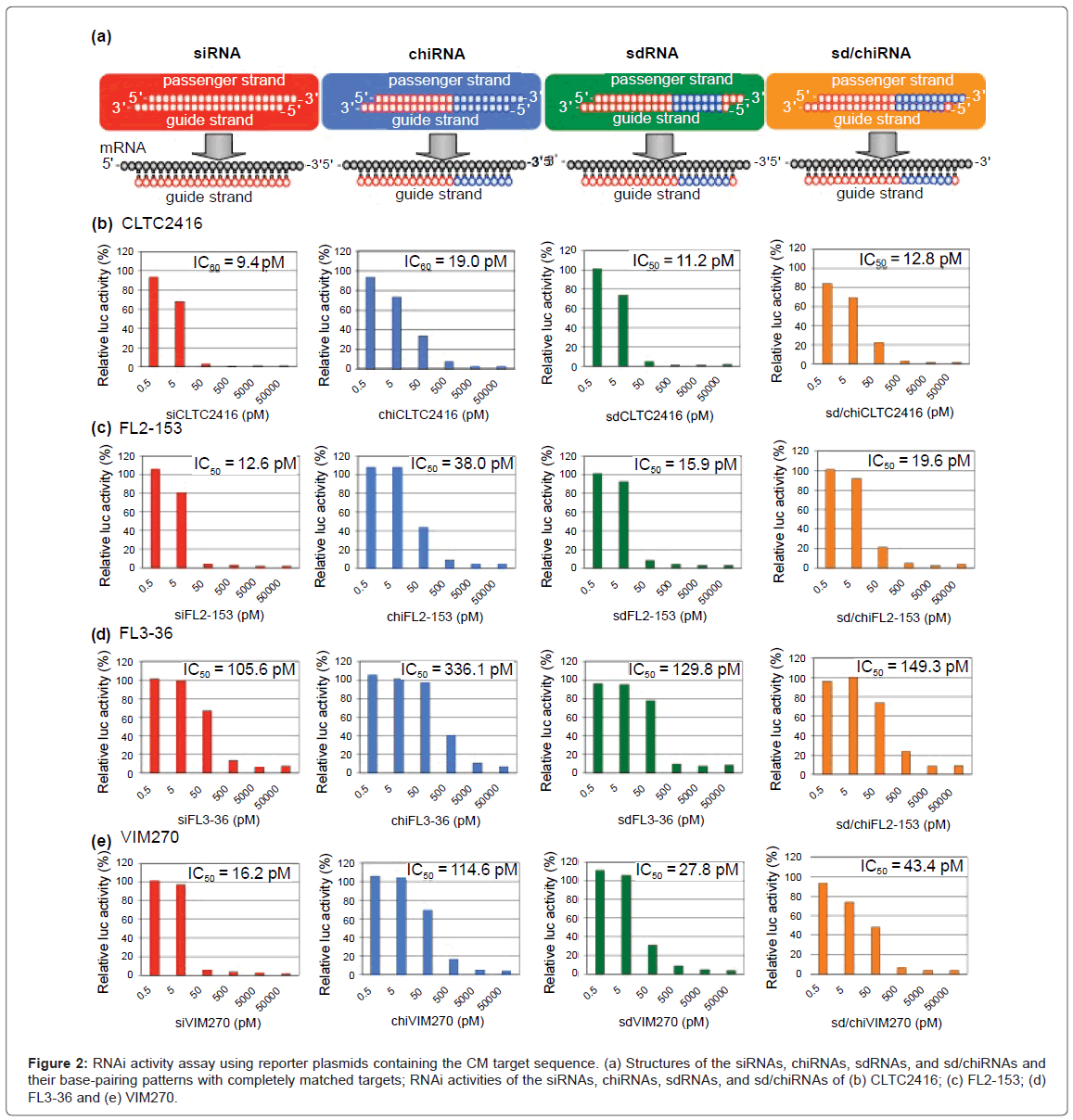 sdRNA: siRNA with a DNA Seed for an Efficient and Target-gene Specific ...