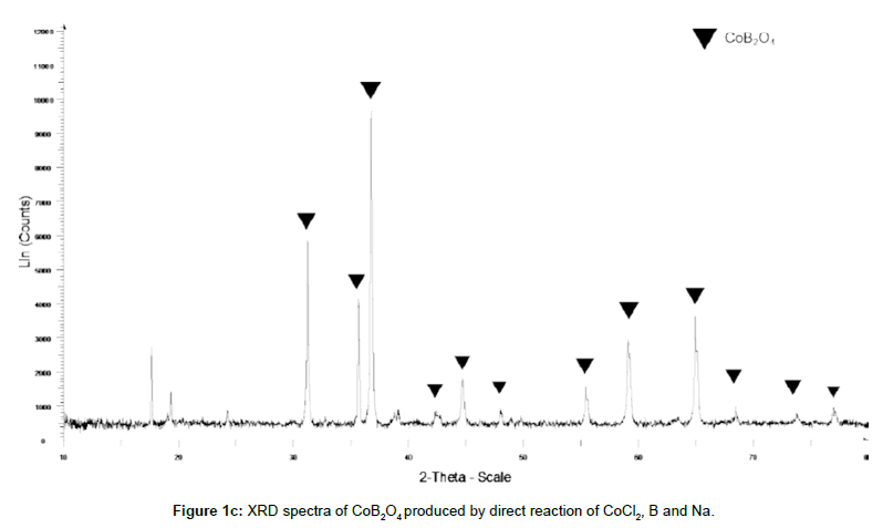 Nano-Metal Borides of Cobalt, Nickel and Copper