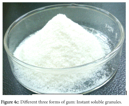 Enhancement of Gum Solubility by Single Process of Humidification